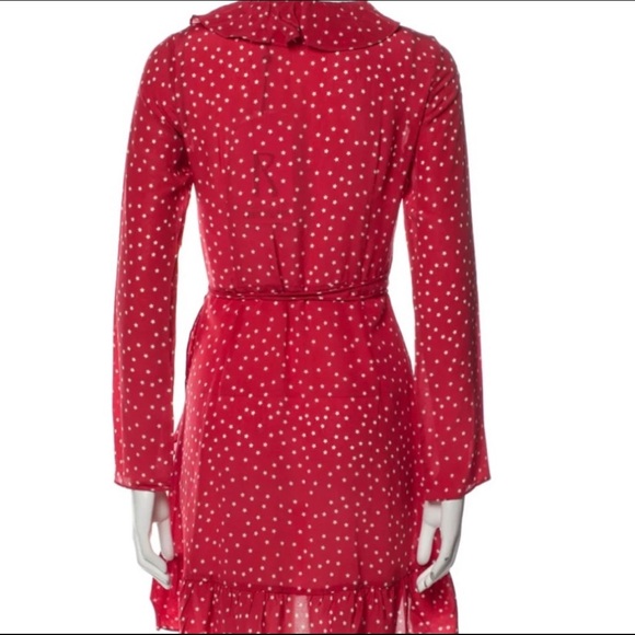 Realisation Par | Dresses | Ralisation Alexandra Red Wrap Star Dress ...